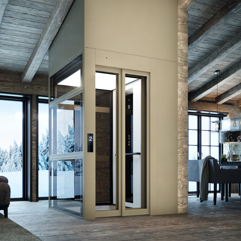 Elegant modular home lifts with great design - Cibes Lifts
