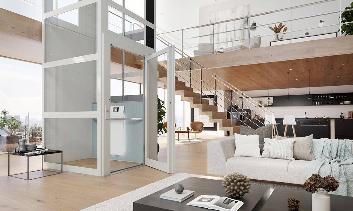 Elegant modular home lifts with great design - Cibes Lifts
